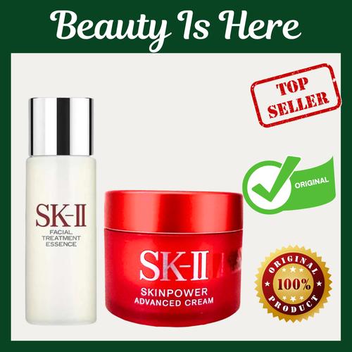 Promo SK-II SKII SK FTE 30ml + Skinpower Cream 15gr Facial Treatment ...