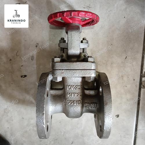 Jual Gate Valve Kitz 1" Inchi DN 25 Stainless 304 Flange Jis 10K - Kota Tangerang - kranindo ...