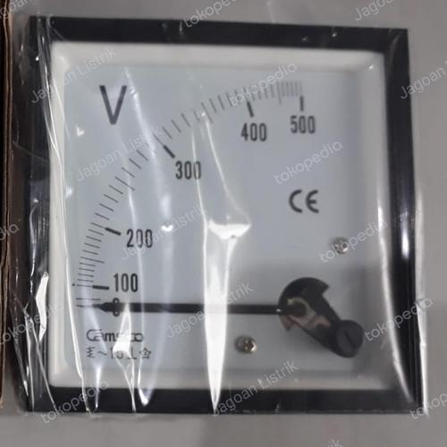Jual Volt Meter Camsco / Voltmeter Camsco CB96 500V AC CB-96 Panel ...