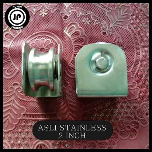 Jual Roda stainless 2 inch untuk gerbang pagar dorong - Jakarta Barat ...