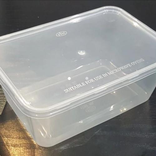 Jual Thinwall 1000 ml Rectangle isi 25 pcs Kotak Makan Anti Panas ...