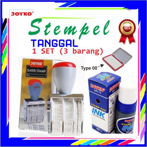 Jual STEMPEL TANGGAL JOYKO D-3|BAK TINTA |KANTOR TOKO FAKTUR KUWITANSI ...