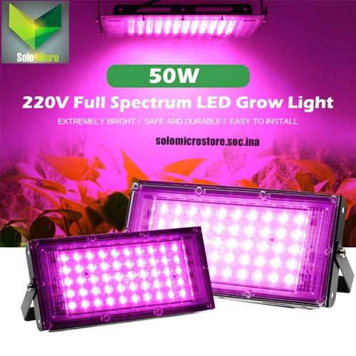 Jual Grow Light LED Hidroponik Full Spectrum 2835 SMD 220V 50W - Kota ...