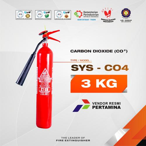 Jual APAR CO2 3Kg Carbon Dioxide/CO₂ - Alat Pemadam Api/Kebakaran ...