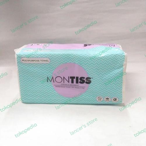 Jual Montiss Hand Towel Putih / Tissue Multifold / Tisu Pengesat 150 ...