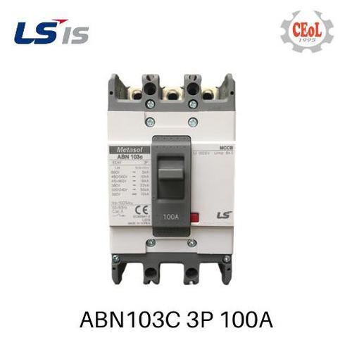 Jual MCCB ABN103C 3p 100A Metasol LS / LG / Breaker 3pole 100A LS / LG ...