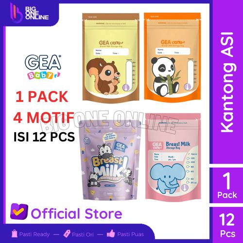 Promo Gea Baby Kantong Asi, Plastik Breastmilk Bag Baby 120ml Asi Bag ...