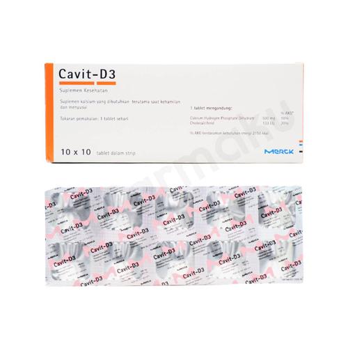 Jual Cavit-D3 Strip Isi 10 Tablet - Vitamin D dan Kalsium - Jakarta ...
