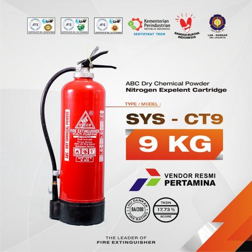 Jual APAR Powder 9Kg ABC Dry Chemical N.C.W - Alat Pemadam Api ...