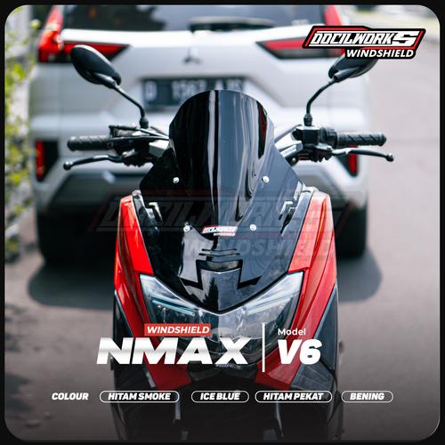 Jual Visor Windshield Model TDR V6 nmax new nmax 2020 Windshield Nmax ...