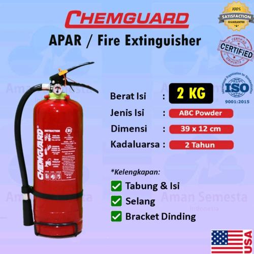 Jual APAR 2KG ABC Powder CHEMGUARD/Alat Pemadam Api(APAR)/Fire ...