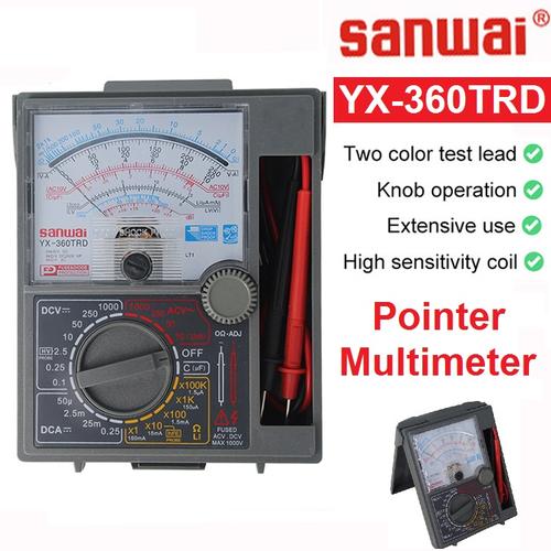 Jual SANWAI YX-360TRD Multimeter Multitester Analog Meter Fuse Diode ...