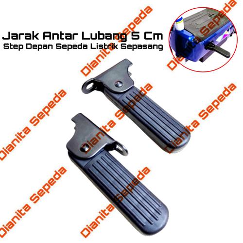 Jual footstep depan food step sepeda listrik pijakan kaki exotic goda ...