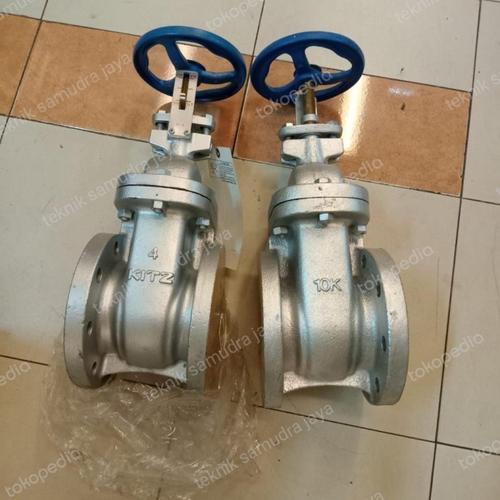 Jual gate valve kitz 10k 4" inch cast iron 10k DN 100 - Jakarta Barat ...