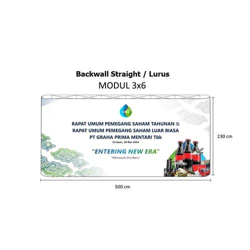 Jual Refill Printing Backdrop / Cover Printing Backwall modul 3x6 ...