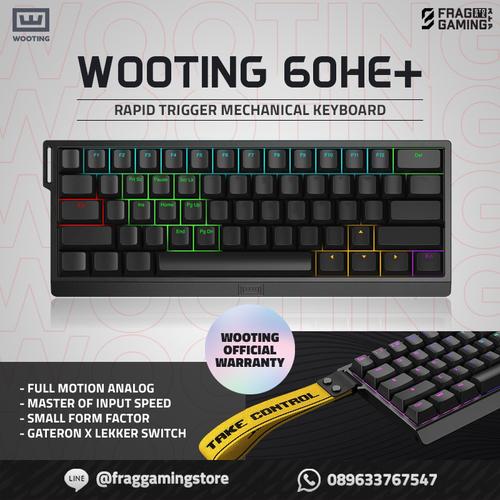 Promo Wooting 60HE Rapid Trigger Mechanical Keyboard - Jakarta Utara ...