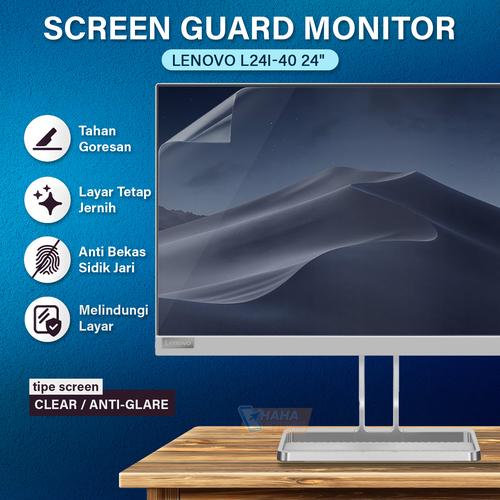 Jual Anti Gores Monitor LED LENOVO L24i-40 24 inch Screen Guard Layar ...
