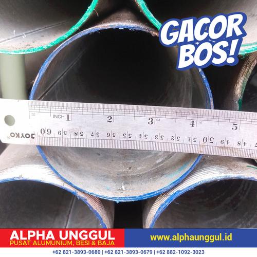 Jual Pipa Besi 4 inch 6 meter - SCH 40 Welded - Kota Bekasi - PT ALPHA ...