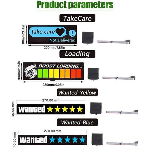 Jual stiker mobil nyala LED luminos Wanted luminous car stickers, EL ...