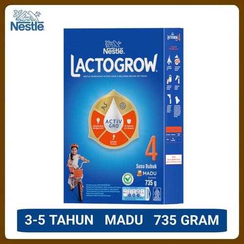 Promo Nestle LACTOGROW 4 Madu 735 Gram Susu Anak 3-5 Tahun Box 735g ...