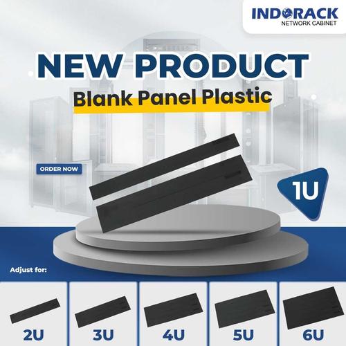 Jual Indorack Blank Panel Plastic 1U - 6U Accesories Rack Server ...