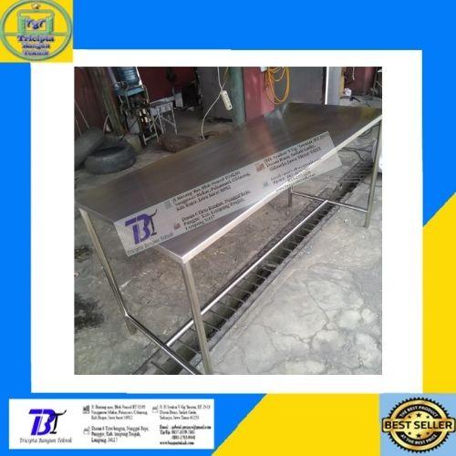 Jual Meja Stainless Multifungsi - Meja Panjang Serbaguna Laboratorium ...