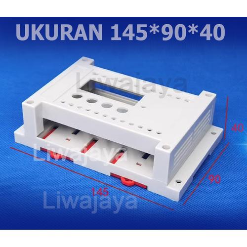 Jual BOX PLC 145X90X40MM - BOX ELEKTRONIKA 14.5MM PLASTIC INDUSTRIAL ...