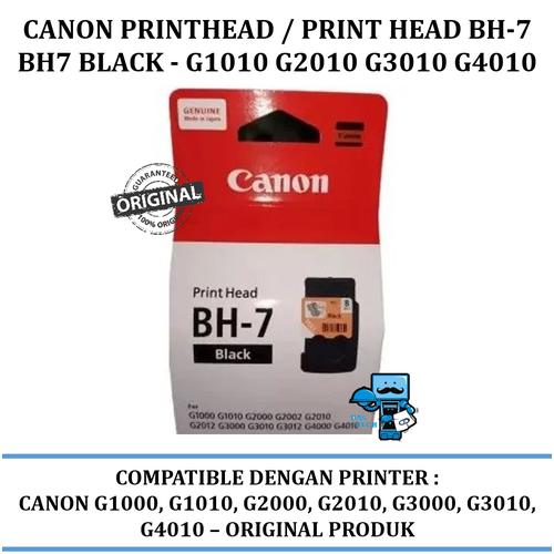 Jual Canon Printhead / Print Head BH-7 BH7 Black - G1010 G2010 G3010 ...
