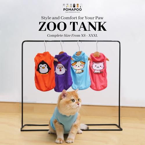 Promo POMAPOO - Baju Kucing dan Baju Anjing Zoo Tank - ZOO FANTA, TANK ...