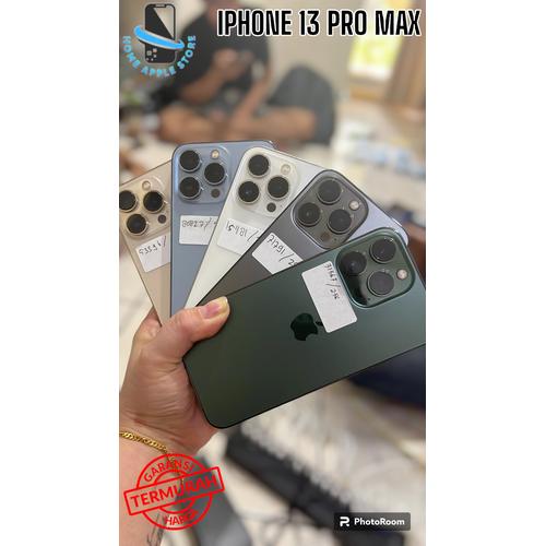 Jual iphone 13 pro max 256gb second fullset mulus Terdaftar Bea Cukai - GRAPHITE, 256 gb - Kab ...