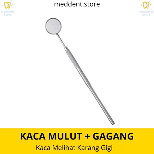 Jual Kaca Mulut Gagang - Mirror Stainless Bulat - Kaca Melihat Karang ...
