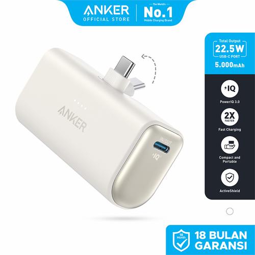 Promo Anker Powerbank Nano 22.5W (Built-in USB-C Connector)-A1653 Cicil ...