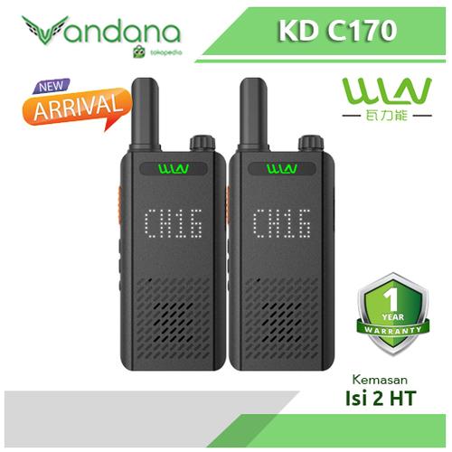 Promo HT WALKIE TALKIE WLN KDC170 KD C170 UHF 400-470 MHz - Jakarta ...