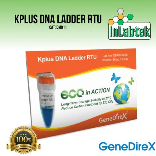 Jual Kplus DNA Ladder RTU (Ready-to-Use) 86ug/500ul (DM011) - Genedirex ...