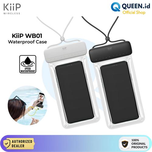 Jual KiiP Waterproof Case Cover Airbag Casing Tempat Kantong HP Anti Air - Putih - Kab ...