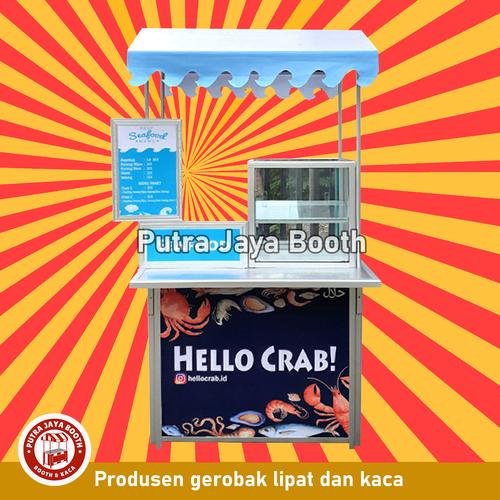 Jual Booth Portable MURAH full Stiker Ukuran Medium P.100 L.80 T.80 ...