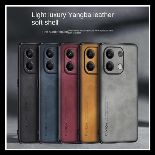Jual Xiaomi Poco M6 Pro 4G Fanoya Nappa Leather Original Hard Case Soft ...