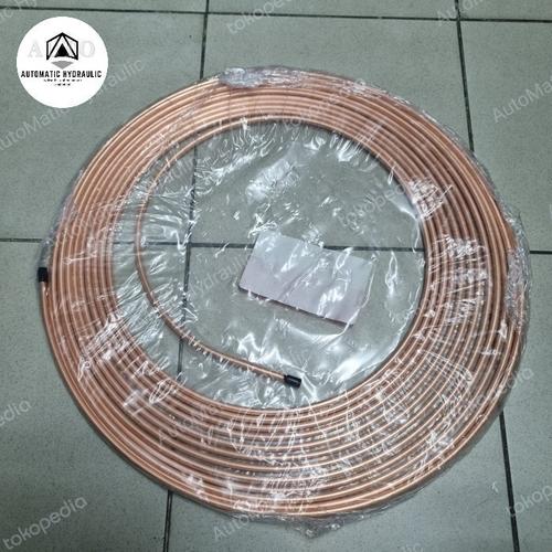 Jual PIPA TEMBAGA (ROLL) 8MM X TEBAL 1,20MM PANJANG 15 METER - Jakarta ...