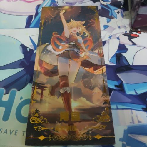 Jual yoimiya genshin impact trifold lipat 3 waifu card tcg huaye ...