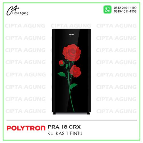 Jual KULKAS 1 PINTU BELLEZA VARIA 180 LITER POLYTRON PRA 18 CRX [BDG ...