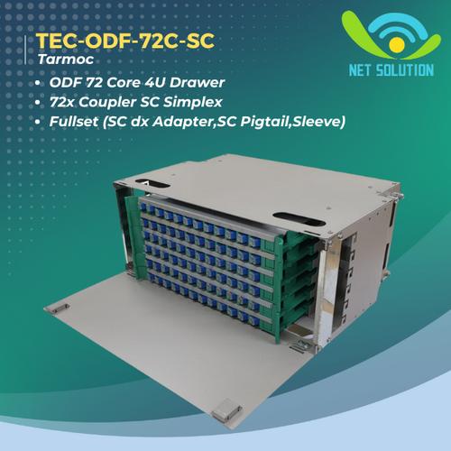Jual Fiber Optic ODF/OTB 72 Core SC Lengkap Rackmount | ODF 72C SC ...