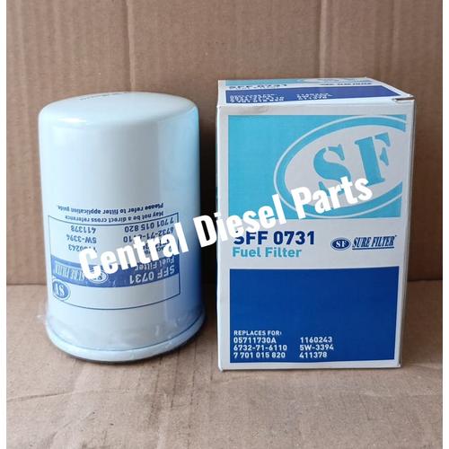 Jual Fuel Filter Solar Deutz 1174423 SFF0731 SFF 0731 Sure Filter ...