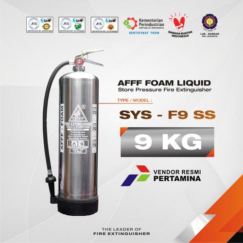 Jual APAR AFFF Foam Liquid Stainless 9 Kg - Alat Pemadam Api Premium - Sysco Fire - Kota Kediri ...