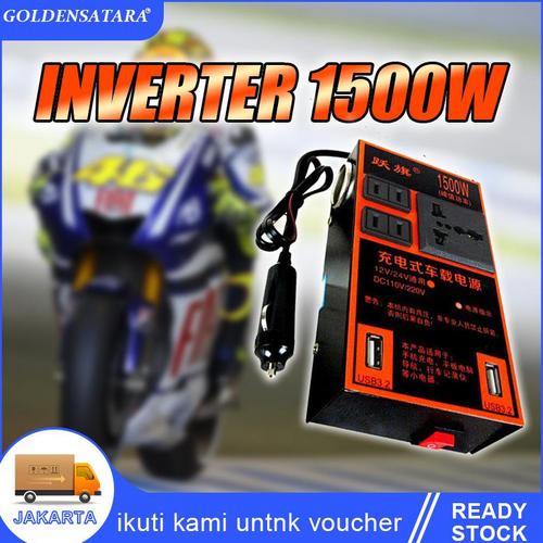 Jual WI Inverter Mobil 1500W Inverter Daya Puncak Tegangan Otomotif ...