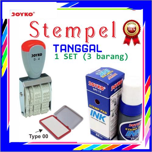 Jual STEMPEL TANGGAL JOYKO D-4|BAK TINTA | KANTOR TOKO FAKTUR BON ...