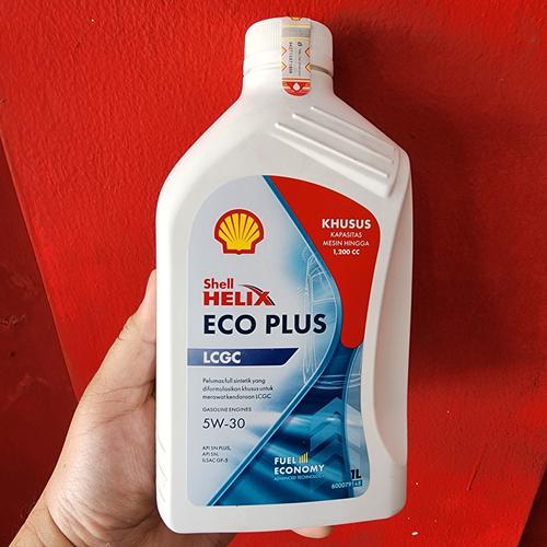 Jual SHELL HELIX ECO PLUS 5w 30 FULL SYNTETIC API SN PLUS KHUSUS 1200CC ...