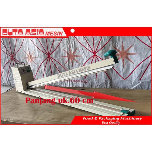 Jual IMPULSE SEALER/MESIN PRESS PLASTIK PANJANG 60 CM TRAFO BESAR DAN ...
