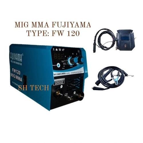 Jual MESIN LAS MIG 120 FUJIYAMA TANPA GAS ITALY TECHNOLOGY LAS CO GAS ...