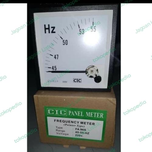 Jual Panel Meter CIC HZ Meter Frequency Meter 220V Frekuensi meter ...
