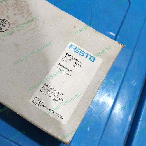 Jual Festo Mdh-5 2-d-2-c 24vdc Solenoid Valve Festo 43311 - Jakarta